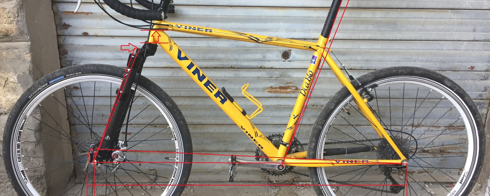 STUDIO DELLA FORCELLA “GIUSTA” PER MTB ANNI ’90, E INSTALLAZIONE ...